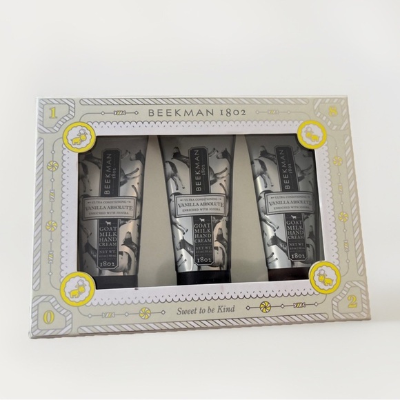 Beekman 1802 | Skincare | Beekman Vanilla Absolute Hand Cream Trio ...